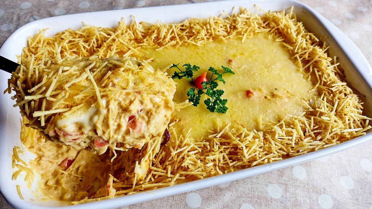 Fricassê de Frango Cremoso